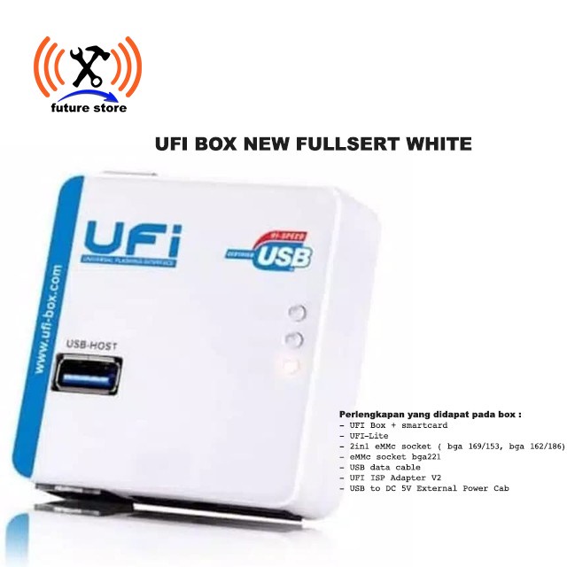 Jual UFI BOX NEW FULLSERT WHITE | Shopee Indonesia