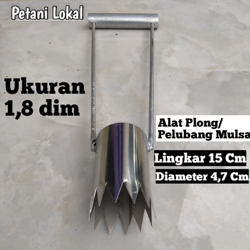 Jual Alat Plong Lubang Mulsa Pertanian/Alat Pelubang Mulsa Ukuran ...
