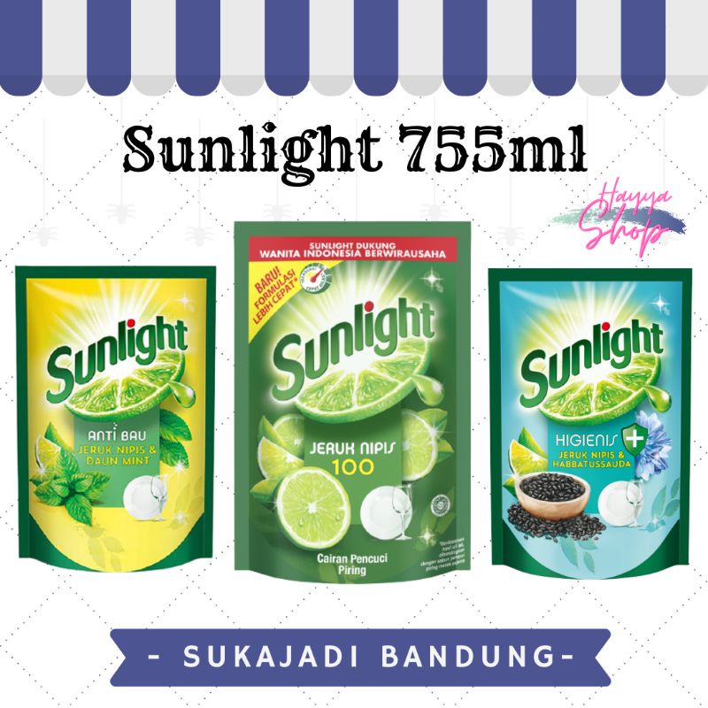 Jual Sunlight pencuci piring 755ml | Shopee Indonesia
