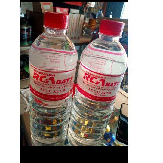 Jual AIR AKI MERAH RCA AIR ACCU ZUUR RCA ISIAN PERTAMA 1 LITER | Shopee ...