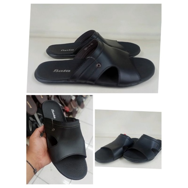 Jual Bata sandal pria hitam dan warna coklat asli bata | Shopee Indonesia