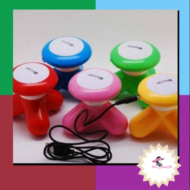 Jual Alat pijat getar mini electrick Mimo | Shopee Indonesia