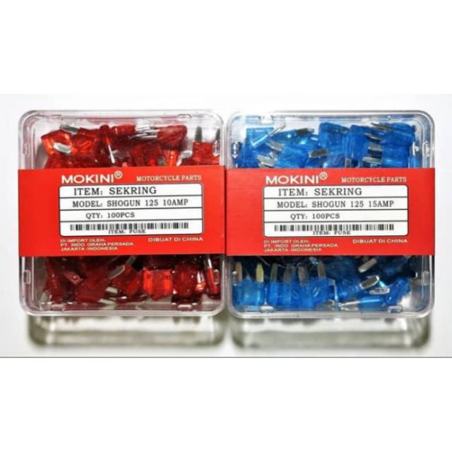 Jual Sekring Mini Sekring Tancap Mini Fuse Blade 10A 15A 20A Merk ...