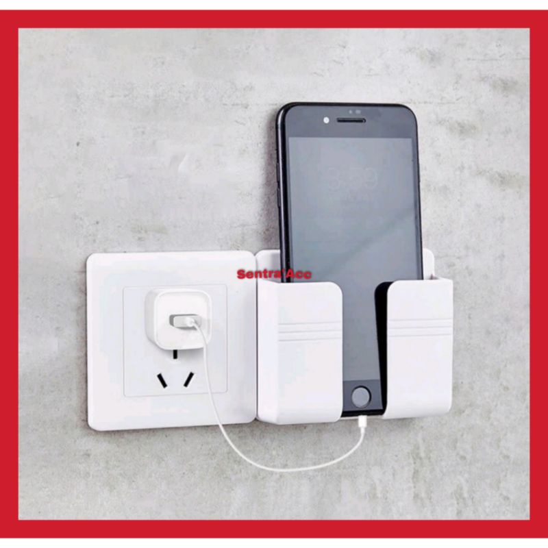 Jual Holder Hp Dinding / Holder Remote Dinding / Rak Remote Tv Tempel ...