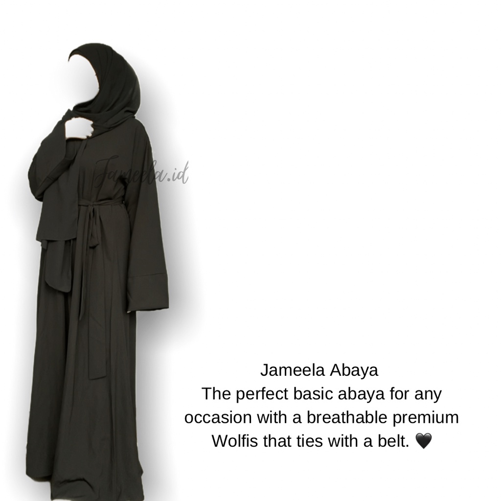 Jual Jameela Abaya ( arabian basic abaya ) | Shopee Indonesia