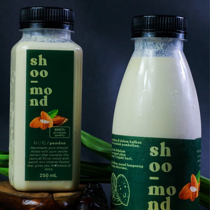 Jual Susu Almond Rasa Pandan (Shoo-Mond) Terjamin Paling Enak Tanpa ...