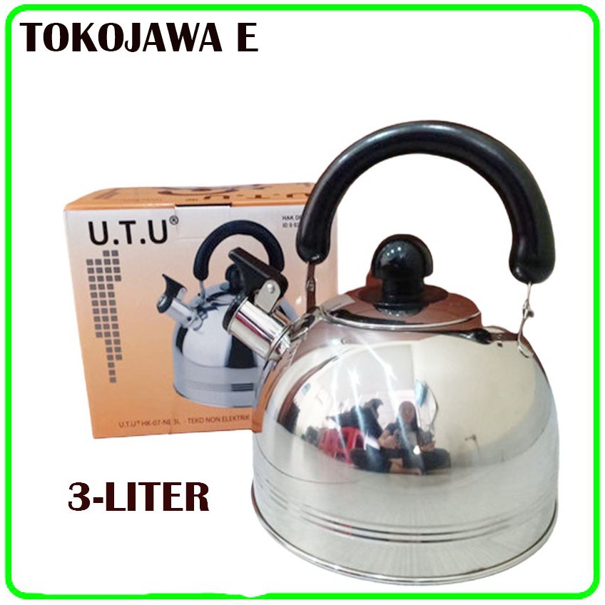 Jual TEKO SIUL UTU 3 LITER/TEKO Bunyi/Ceret Bunyi/Kattle Bunyi Kapasitas 3 Liter | Shopee Indonesia