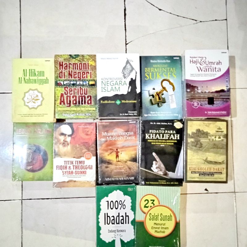 Jual (OBRAL ) BUKU MURAH / BACAAN ISLAMI / MOTIVASI ISLAMI / AGAMA ISLAM / BACAAN ISLAM ...