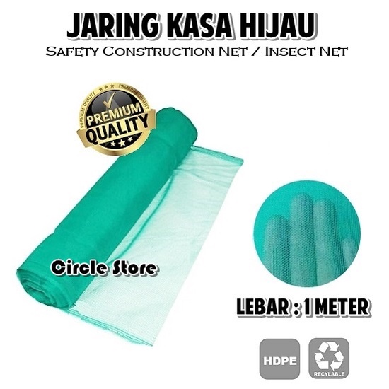 Jual Jaring Waring Kasa Hijau Super / Jaring Pengaman Proyek / Green Net | Shopee Indonesia