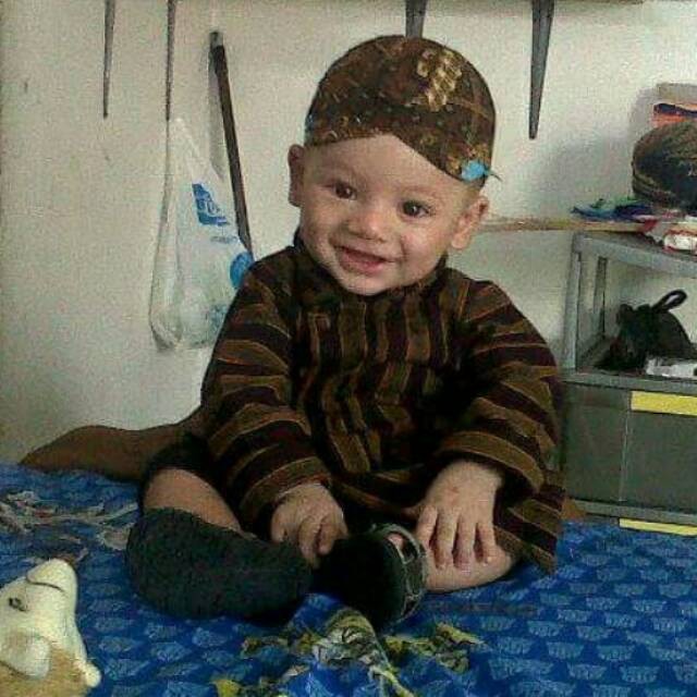 Jual SURJAN LURIK BAYI SET CELANA BLANGKON BAJU TRADISIONAL JAWA HALUS ...