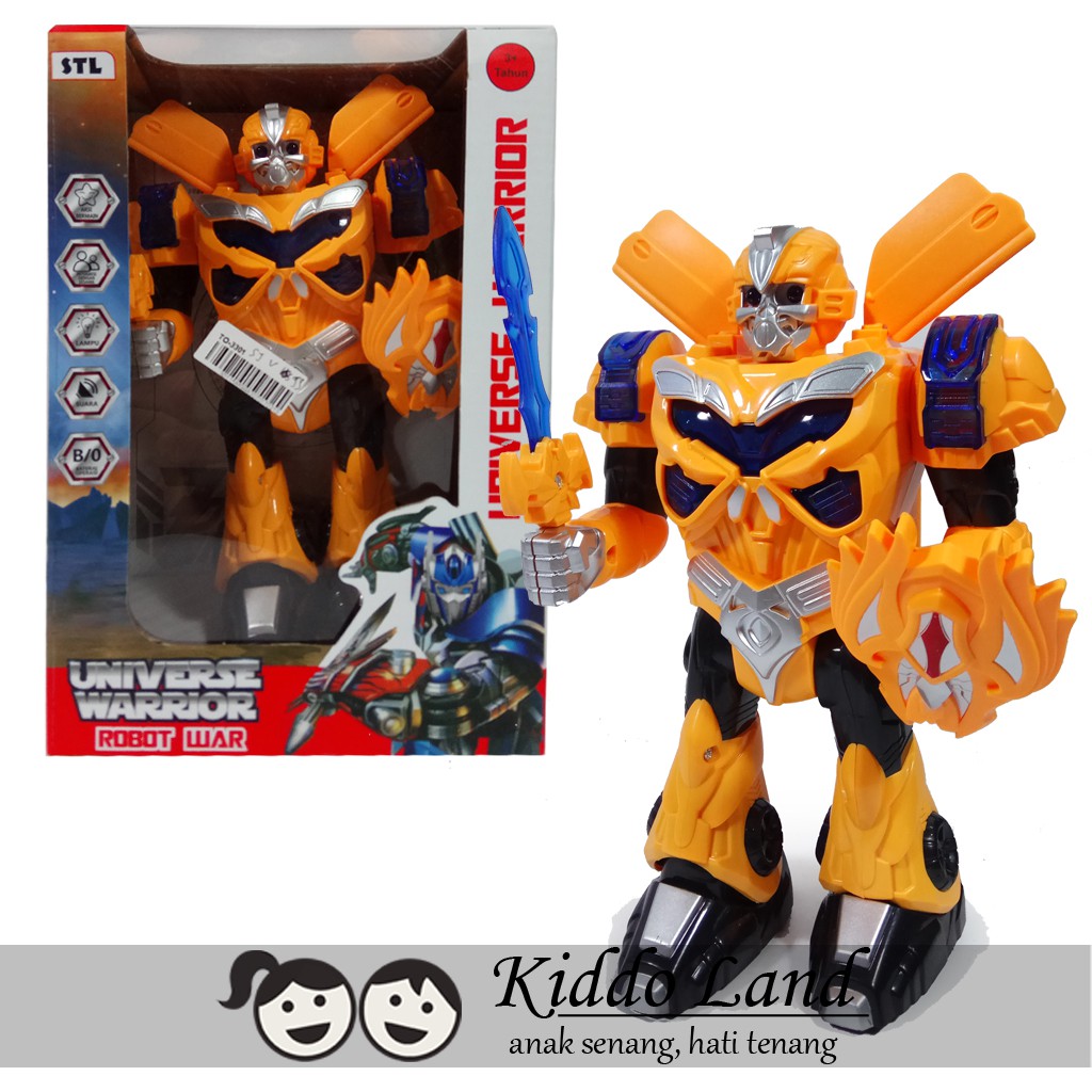 Jual Mainan Robot Transformer Battery (Free Battery) | Shopee Indonesia