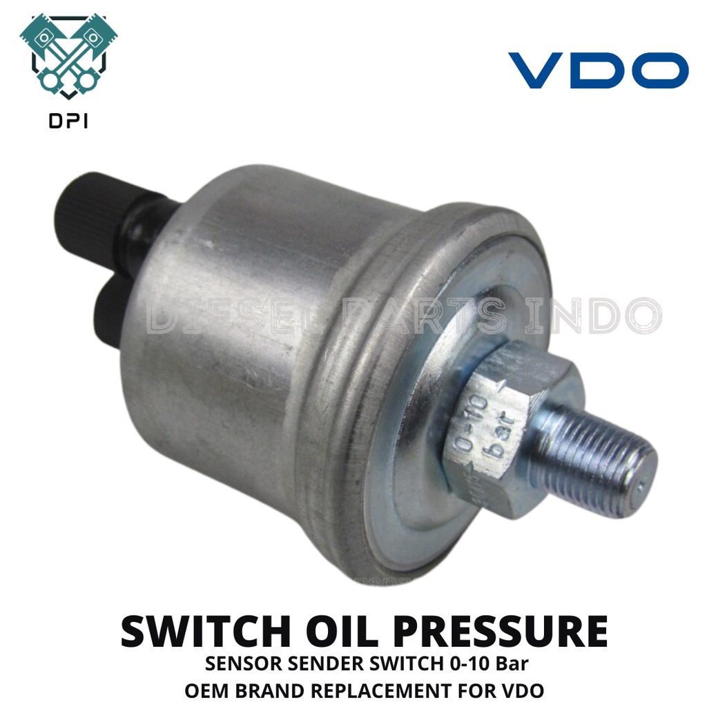 Jual Sensor Switch Oil pressure VDO 0-10 Bar sender (replacement) | Shopee Indonesia