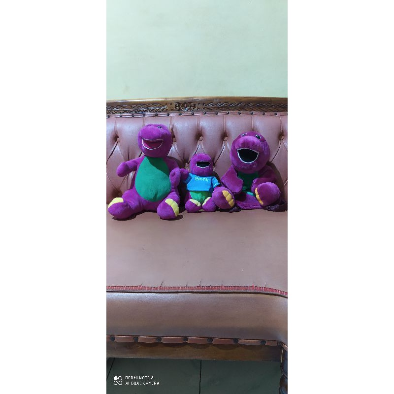 Jual Preloved Boneka Barney Original | Shopee Indonesia