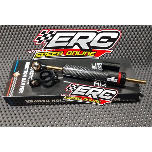 Jual STEERING DAMPER STABILIZER STANG MOTO 1 CARBON 250 MM | Shopee ...
