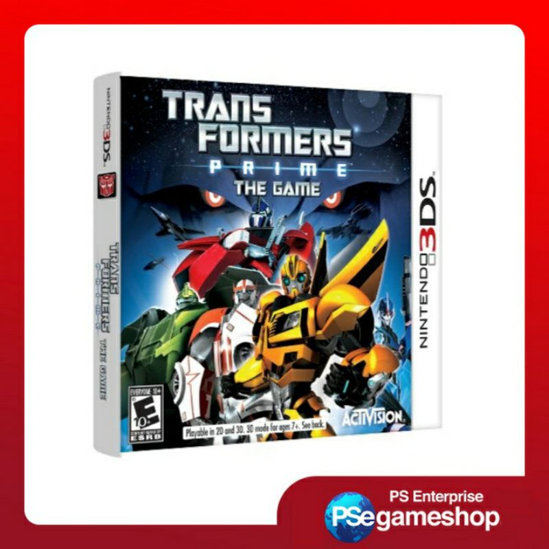Jual Nintendo 3Ds Transformers Prime: The Game ( usa / noseal ...