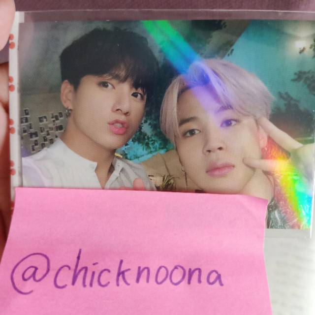 Jual PC Jikook Ticket Holder 5th Muster | Shopee Indonesia