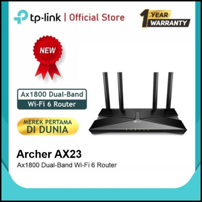 Jual Tp-Link Archer Ax23 Ax1800 Dual-Band Wi-Fi 6 Router-New | Shopee ...