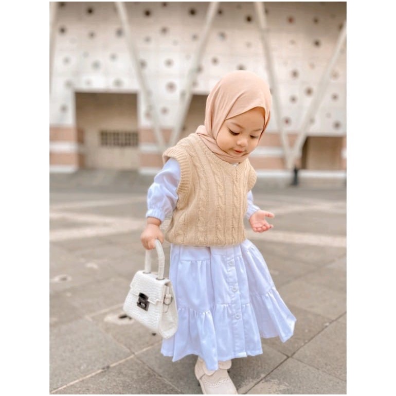 Jual RR-rompi cable anak tebal / rompi sekilah/rompi rajut/rompi style ...