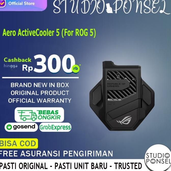 Jual ROG Aeroactive Cooler 5 For Asus Rog Phone 5 Cooling Aero Cooler ...
