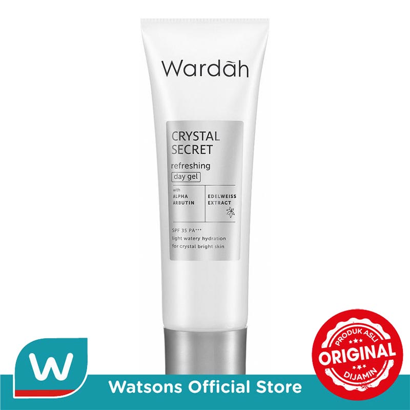 Jual Wardah Crystal Secret Refreshing Day Gel 15ml | Shopee Indonesia