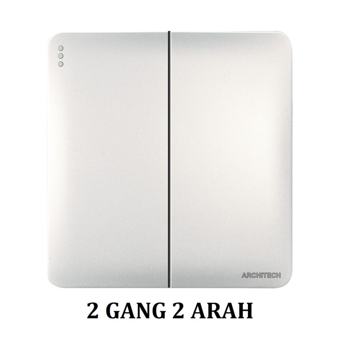 Jual [SHL] SAKLAR ARCHTECH INFINITY WHITE A63 ARCHITECH / STOP KONTAK / SAKELAR / SAKLAR RUMAH ...