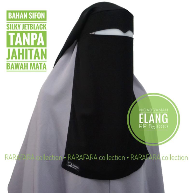 Jual Niqab Yaman Elang, Niqab Eagle Eye, Cadar Mata Elang, Cadar Mata ...