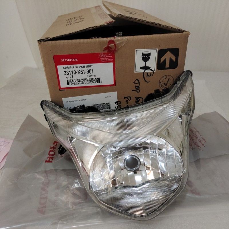 Jual Reflector Reflektor Lampu Depan Honda Beat Pop FI ORIGINAL 33110 ...