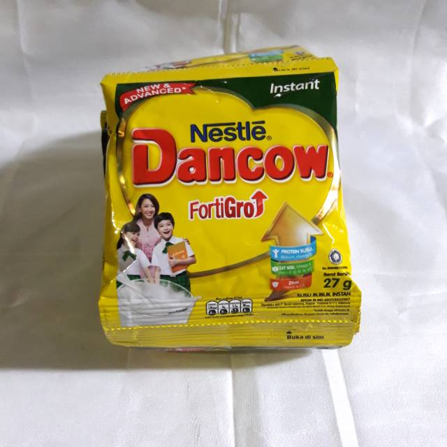 Jual DANCOW Fortigro Instan sachet renteng | Shopee Indonesia