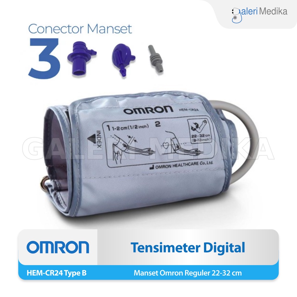 Jual Manset Tensimeter Omron HEM CR24 Original | Shopee Indonesia