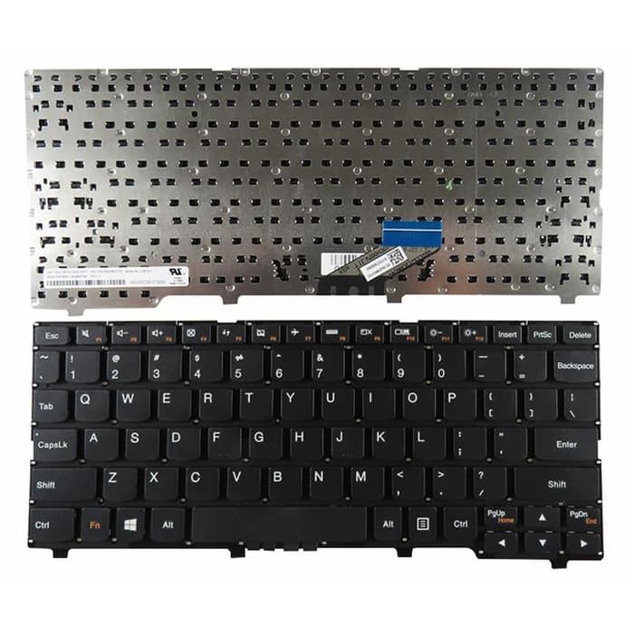 Jual Keyboard Laptop Lenovo ideapad 110S 110S-11IBY Hitam Kibod Kibot ...
