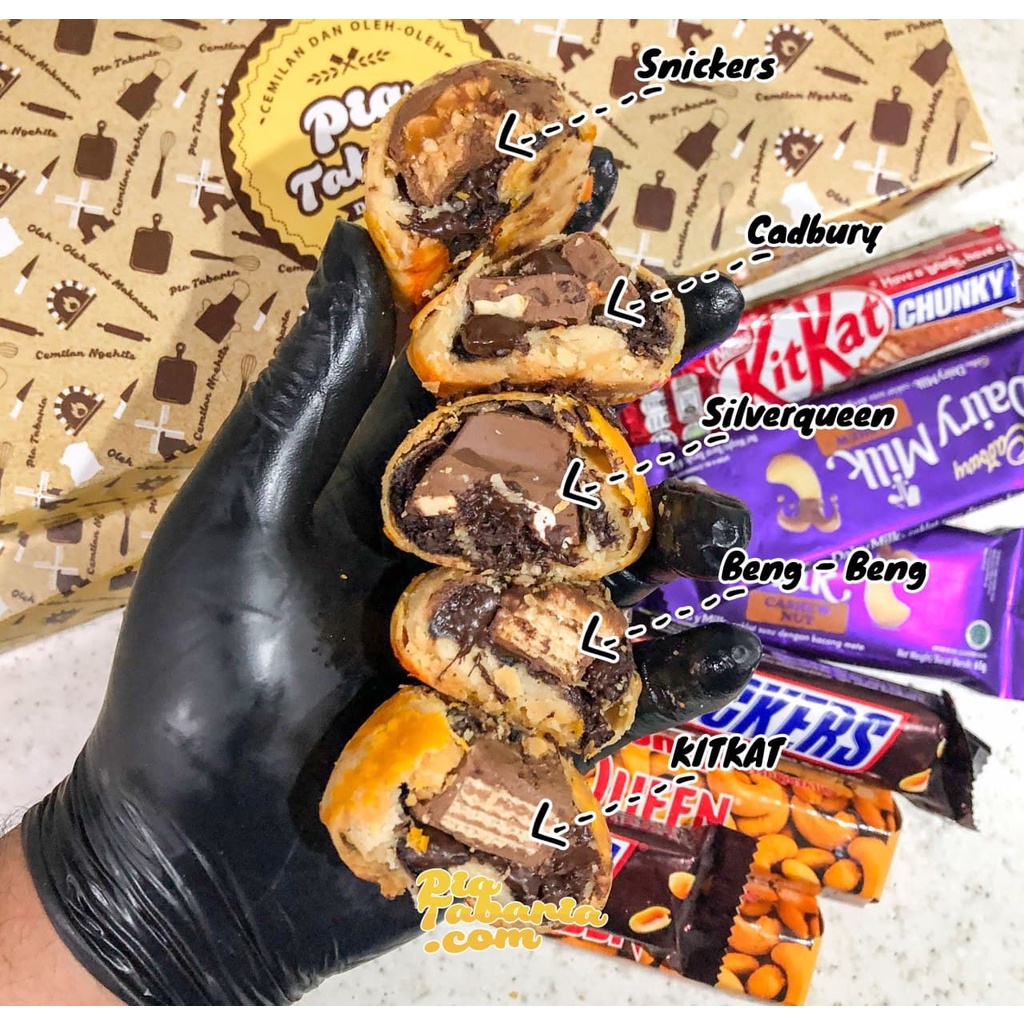 Jual Pia Tabaria Mini Oleh Oleh Khas Makassar (1 Box isi 8) / Kue Pia ...