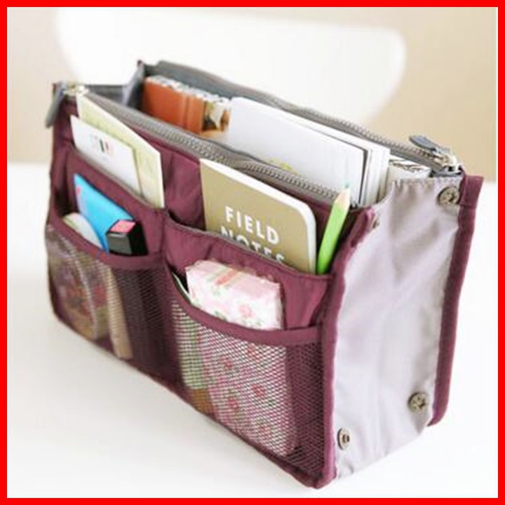 Jual Korea Dual Bag Tas Organizer Bag in Bag Organizer Murah Agar Isi ...