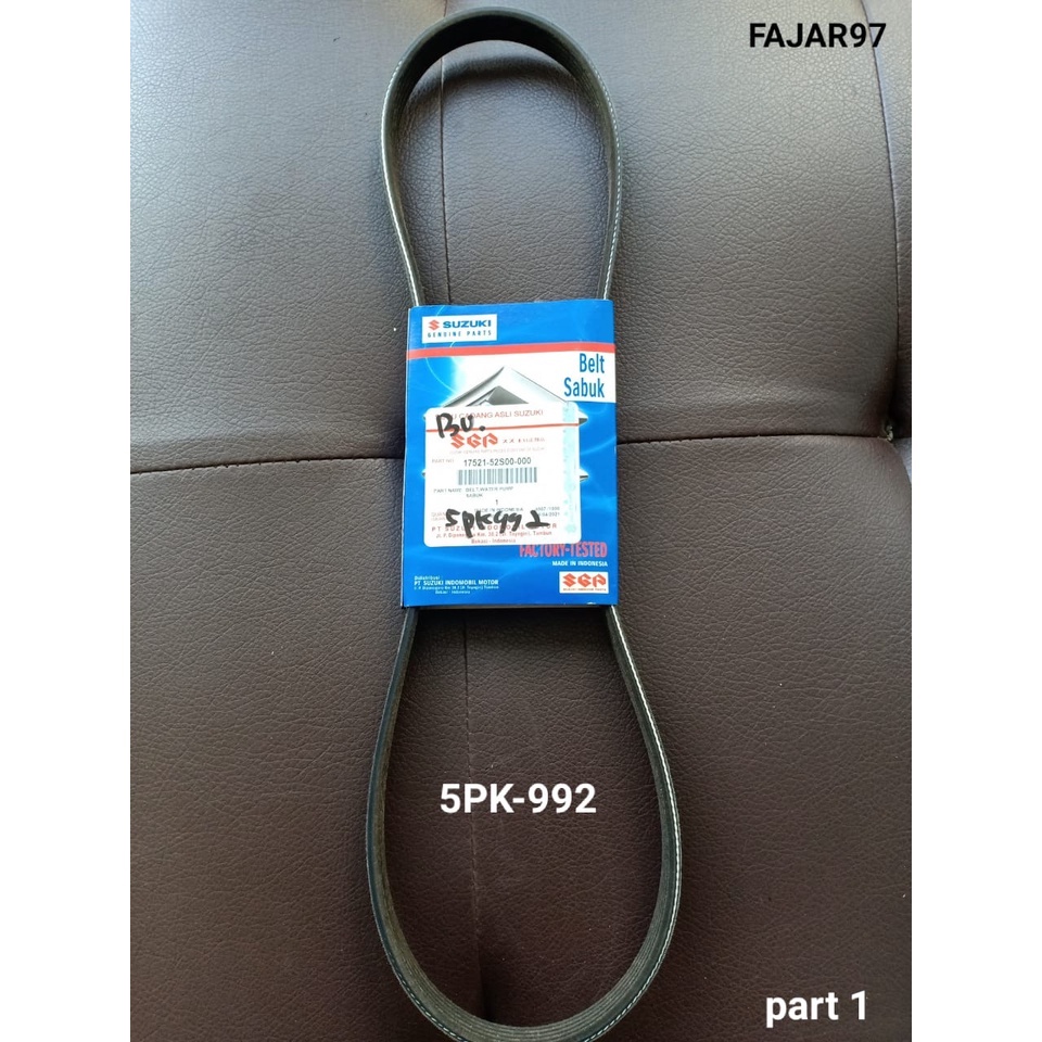 Jual Fan belt/Tali Kipas ALTERNATOR suzuki NEW CARRY 5PK992 | Shopee Indonesia