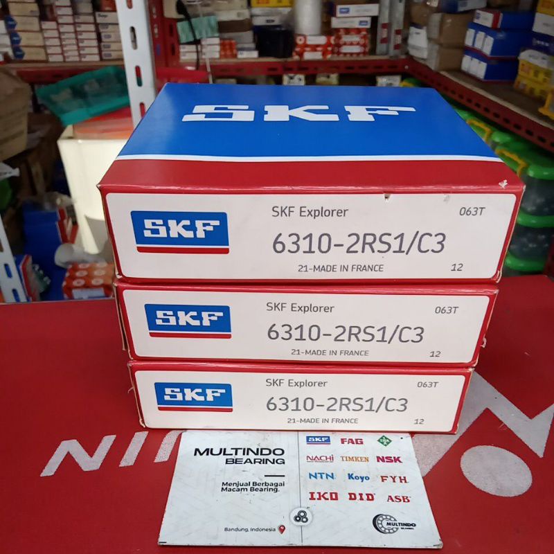 Jual Bearing 6310 2RS1 C3 SKF ORIGINAL | Shopee Indonesia