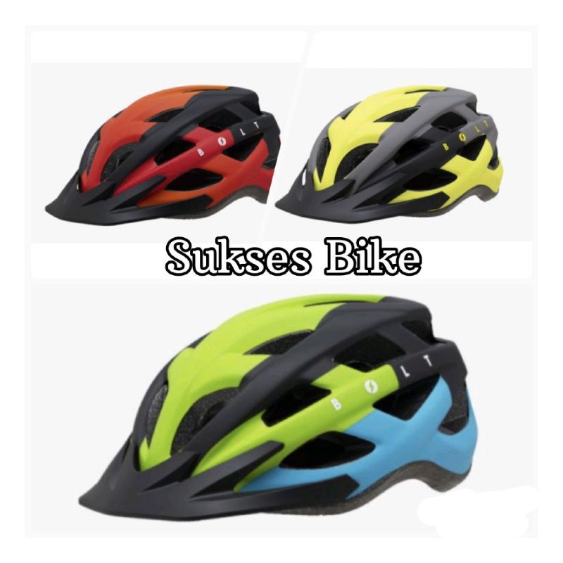 Jual Helm Sepeda Polygon BOLT | Shopee Indonesia