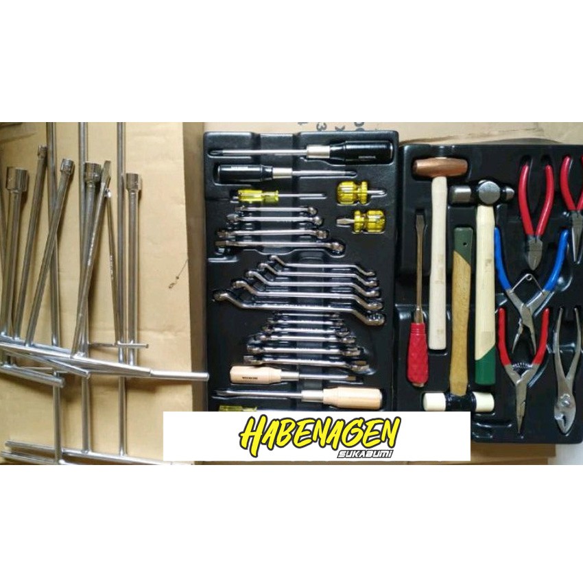 Jual kunci toolkit tool kit mekanik mechanic truster tools honda kowa ...