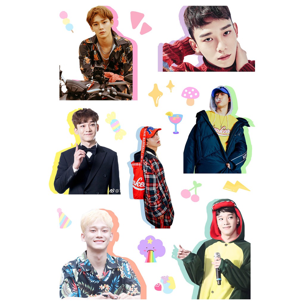 Jual STIKER Exo KPOP TUMBLR AESTHETIC SET / Stiker Pack Aesthetic ...