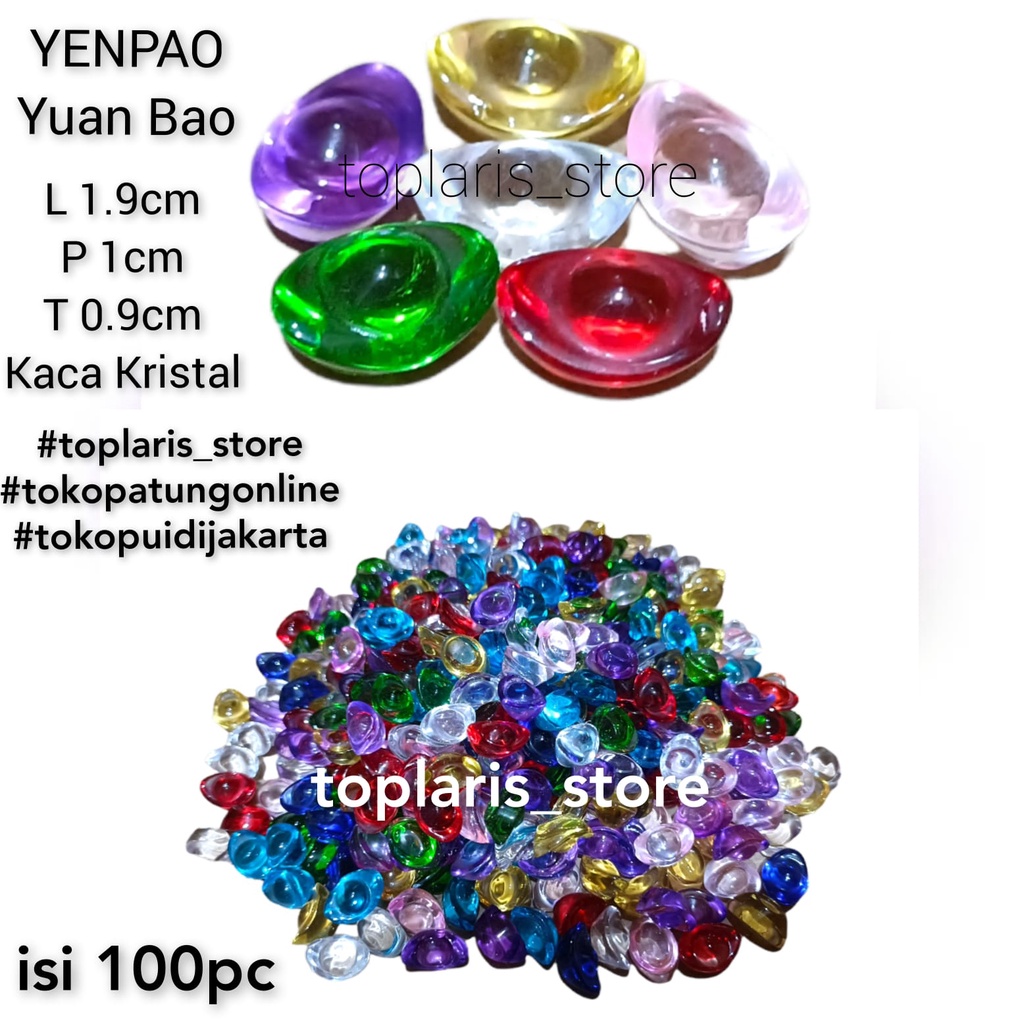 Jual Yenpao Yuan Bao / Yen Pau Mini isi 100 | Shopee Indonesia