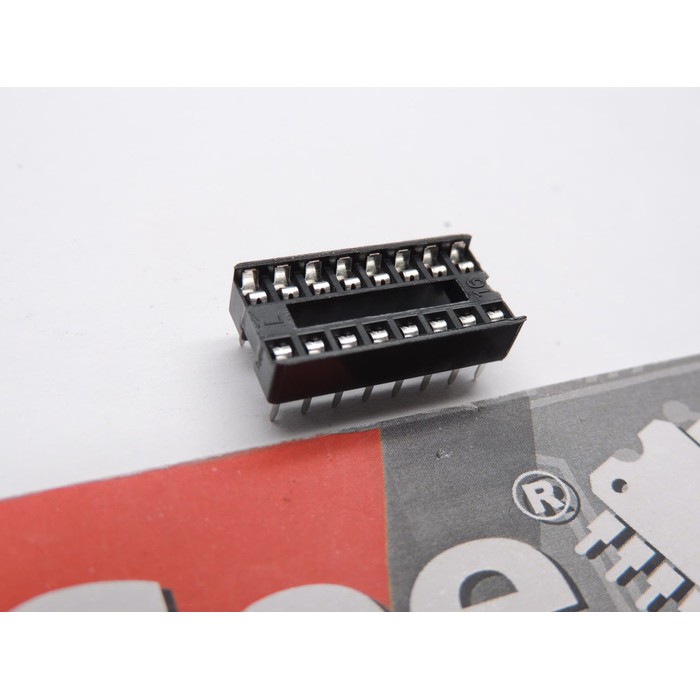 Jual Socket ic 16p 2.54mm 2.54 mm Adapter Soket 16pin 16 p pin DIP-16 2 row | Shopee Indonesia