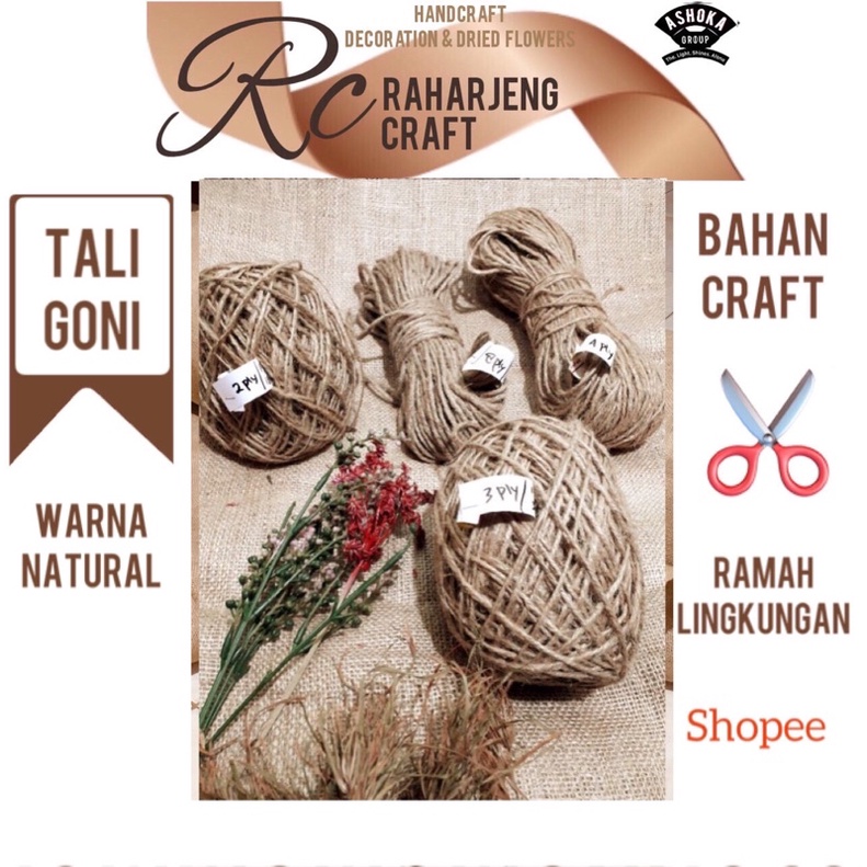 Jual 019 || 1 meter || Tali goni || Tali rami | Shopee Indonesia