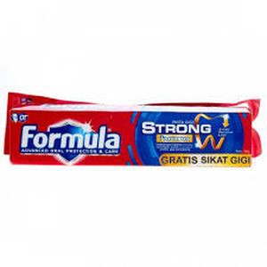 Jual Pasta Gigi FORMULA Strong Protector 160g | Shopee Indonesia