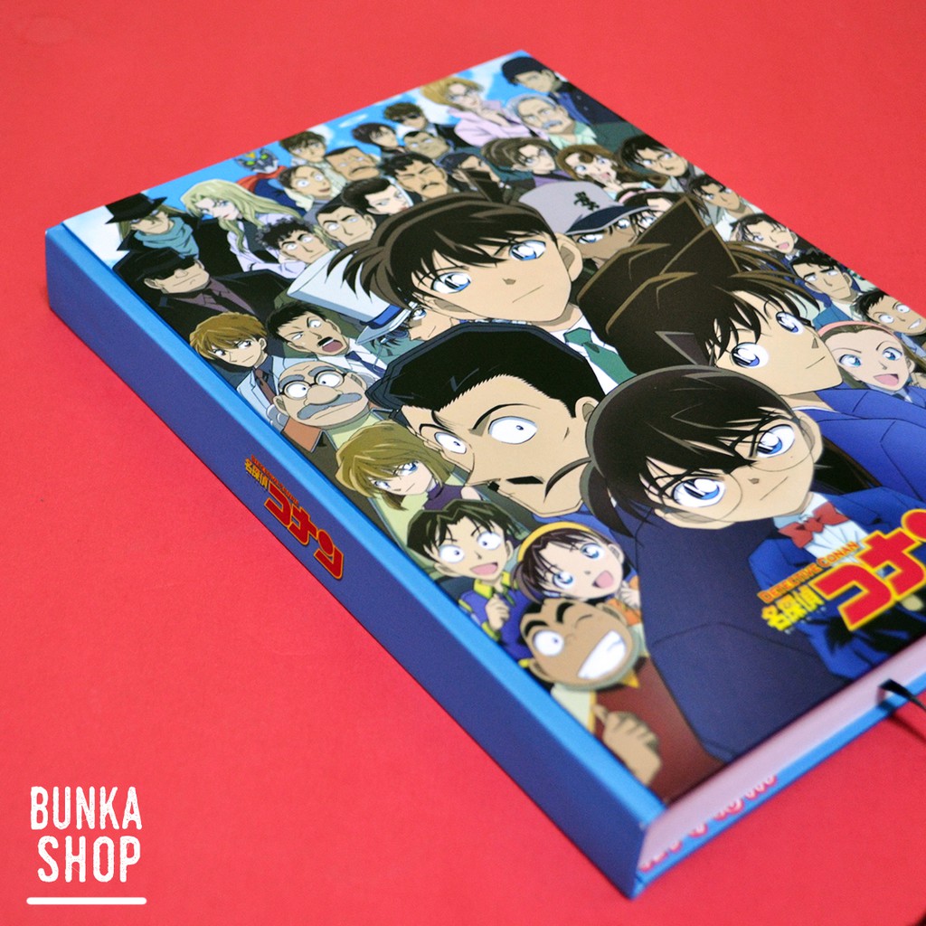 Jual Note Book Hardcover Anime Detective Conan Ukuran A5 200 Lembar ...