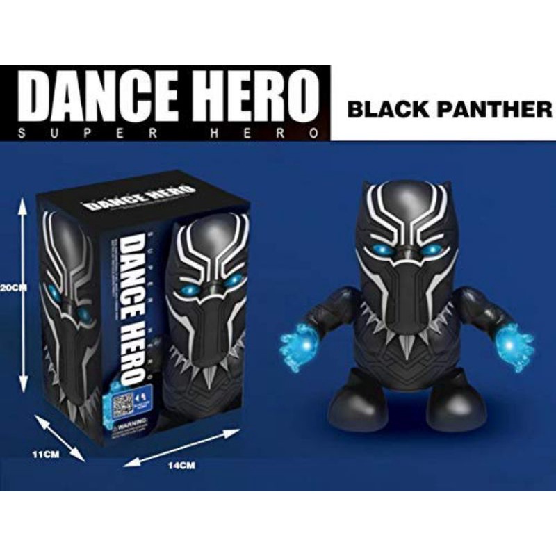 Jual MAINAN ROBOT BLACK PANTHER - DANCE HERO DANCING MUSIC MURAH ...