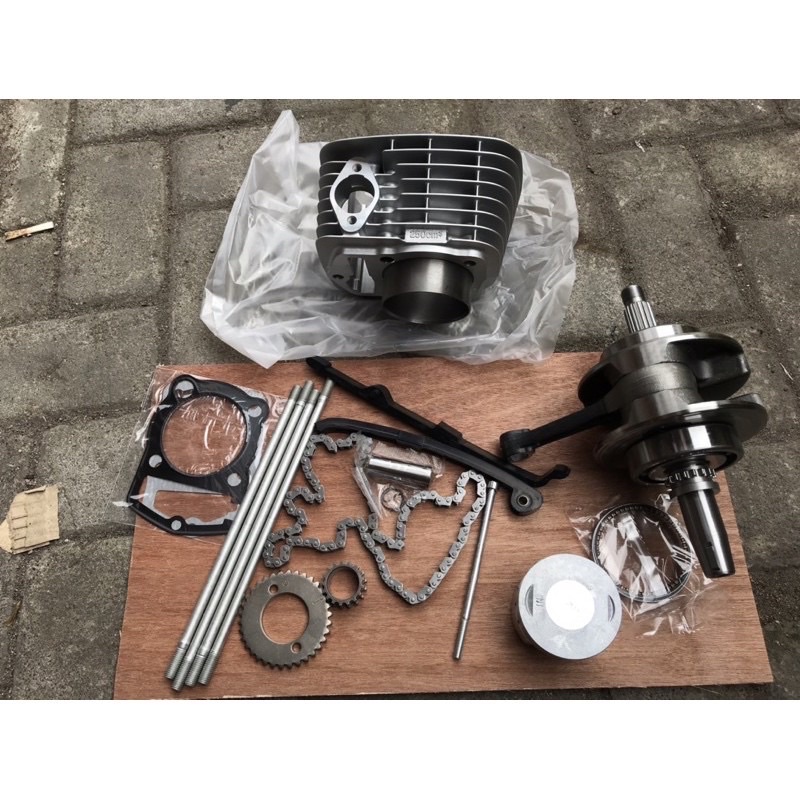 Jual paket bore up 250cc pnp CB GL MP Tiger askruk crf xiema blok wy250 baut sunduk crf | Shopee ...
