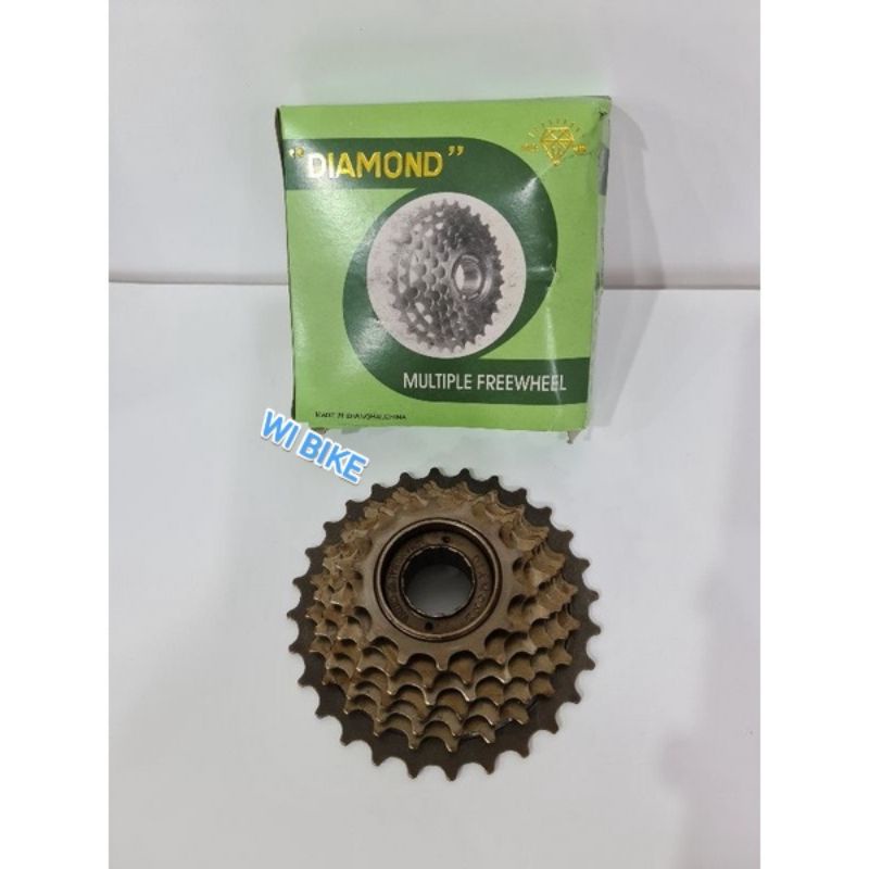 Jual Sprocket Gear Gir Sepeda 7 Speed Ulir Drat | Shopee Indonesia