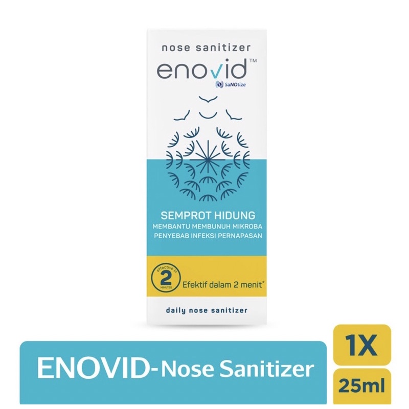 Jual Enovid Nose Sanitizer Nasal Spray semprot hidung | Shopee Indonesia
