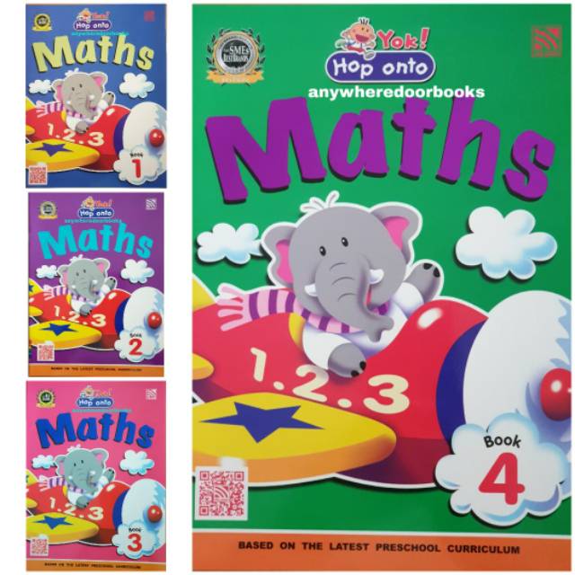 Jual Hop Onto - Math Book Set (1-4) | Shopee Indonesia