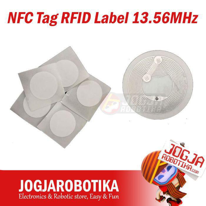 Jual NFC Tag RFID Label 13.56MHz Sticker | Shopee Indonesia