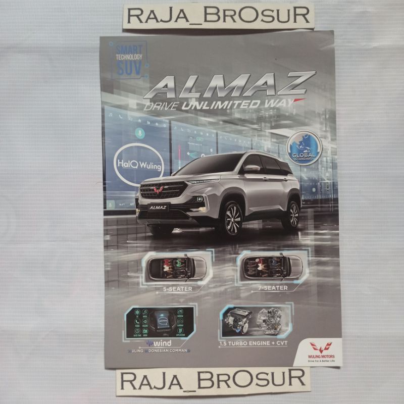 Jual Poster brosur Wuling Almaz | Shopee Indonesia