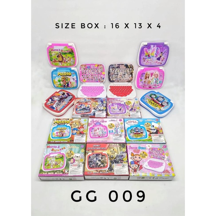 Jual Mainan Edukasi Mini Laptop 4 Bahasa | Shopee Indonesia